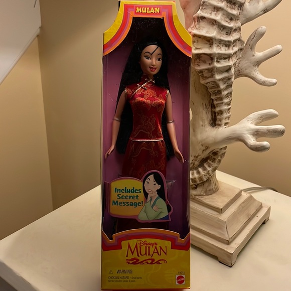 Disney Mattel | Toys | One Day Sale Disney Mulan Barbie Vintage 997 ...